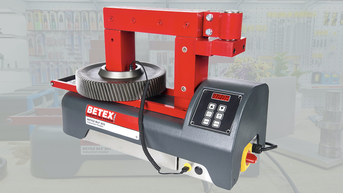 Máy gia nhiệt vòng bi BETEX BLF 203, khối lượng phôi 150kg