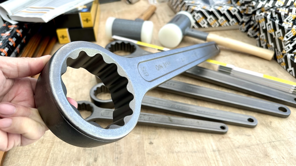 Cờ lê 1 đầu vòng ELORA 88, từ 13-95mm, tiêu chuẩn DIN 3111