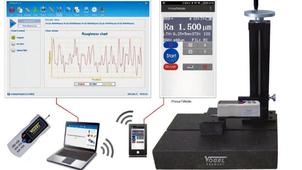 Máy đo độ nhám bề mặt Vogel Germany 657113, loại cầm tay