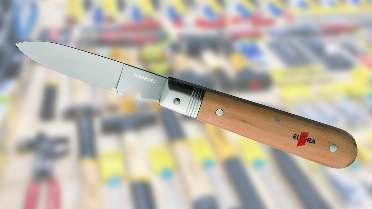 Dao rọc dây điện ELORA 281 lưỡi có độ cứng 54-56 HRC