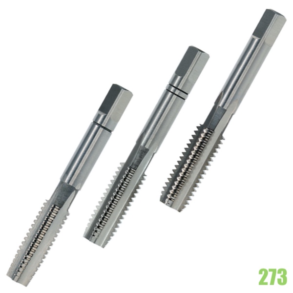 Mũi taro ren bằng tay - hand tap - hoặc dùng máy - machine tap