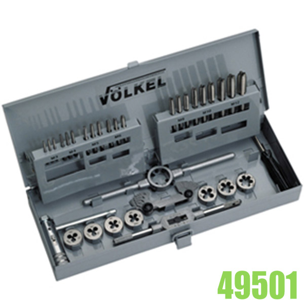 Bộ taro bàn ren, tạo ren trong - ngoài. ELORA - VOLKEL - Germany.