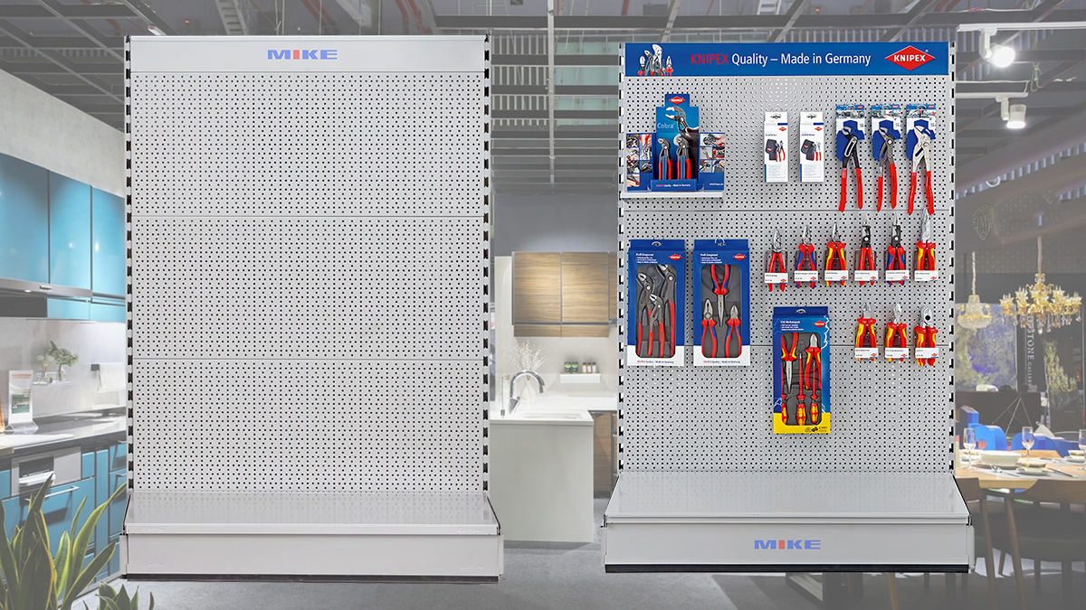 Tấm panel cho kệ trưng bày Knipex 00 19 30 V07, sản xuất tại Đức